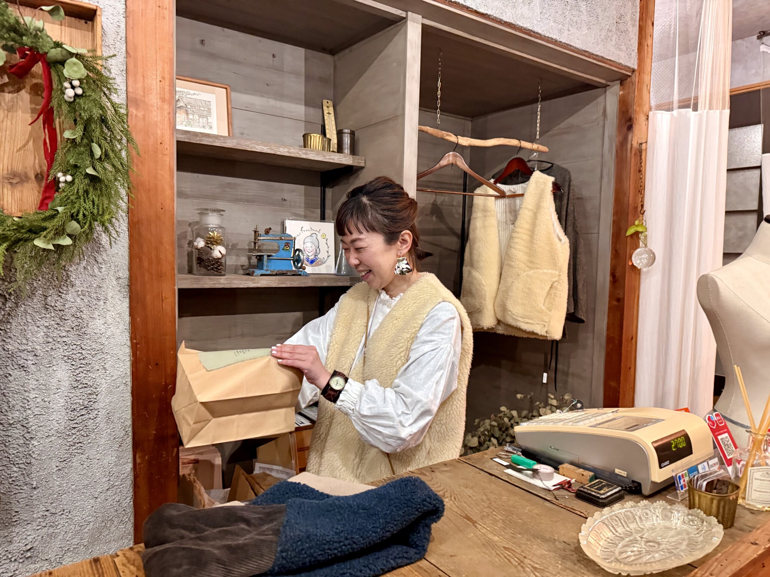 [カイケを動かす人:vol17]特別な一着を届けるアトリエ「atelier free land-2nd」オーナー 楠原智美さん | KAIKE-lab.